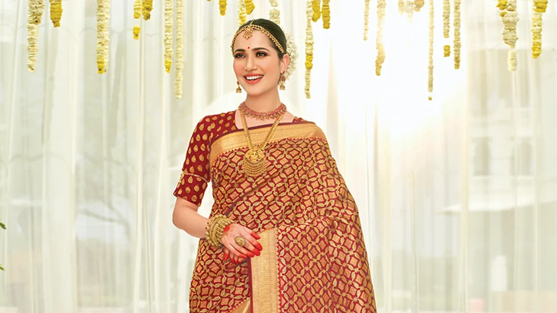 Which Color Saree is the Most Attractive for Brides? – RmKV Silks ...