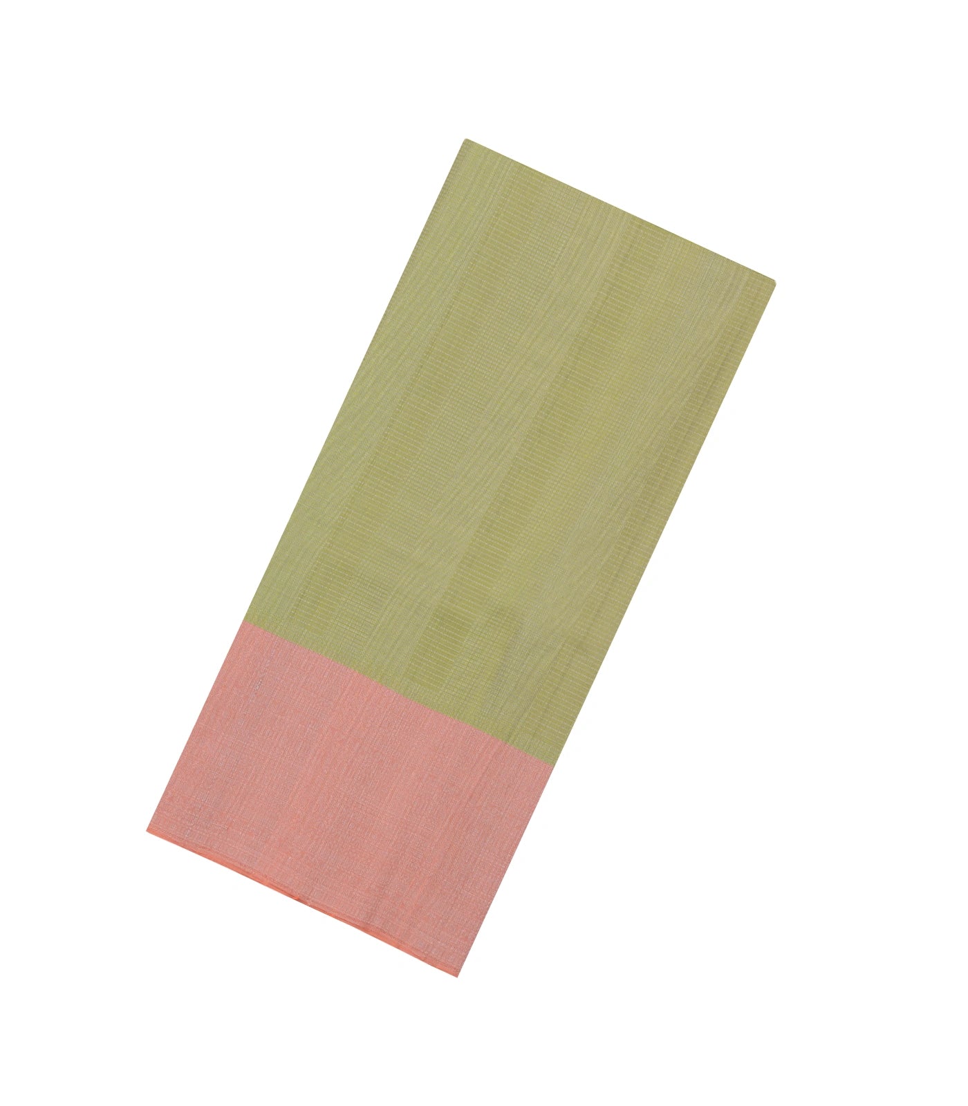 Pista Greem Handloom Soft Silk Saree With Stripes & Contrast Border-SO4613