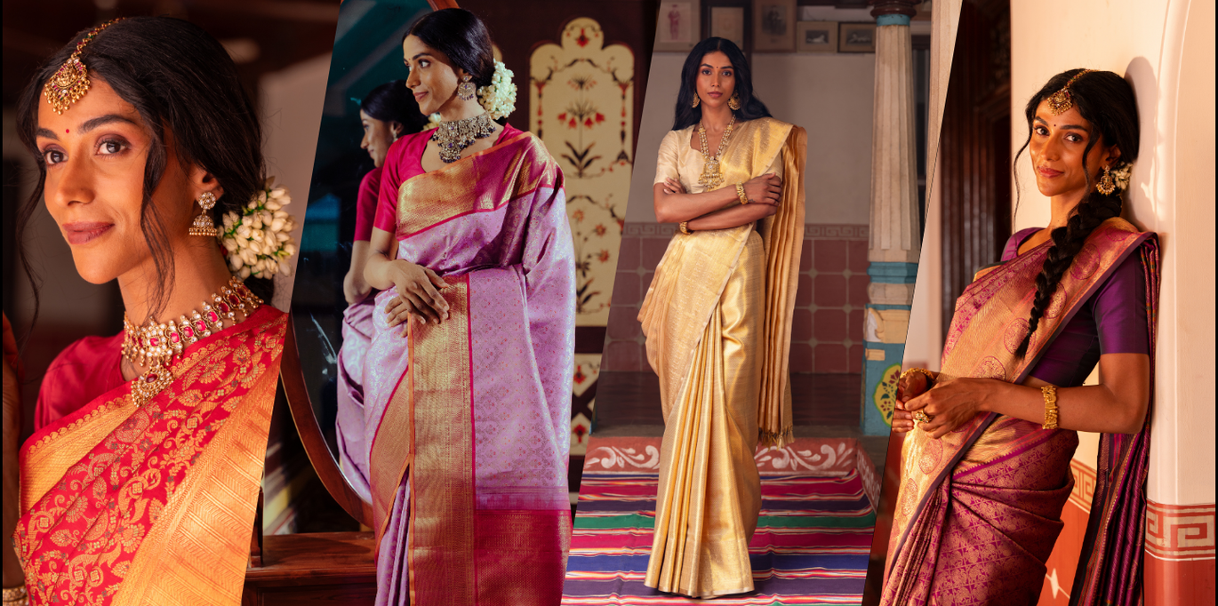 Beautiful Wedding Silk Sarees | Making Every Moment Memorable - RmKV ...