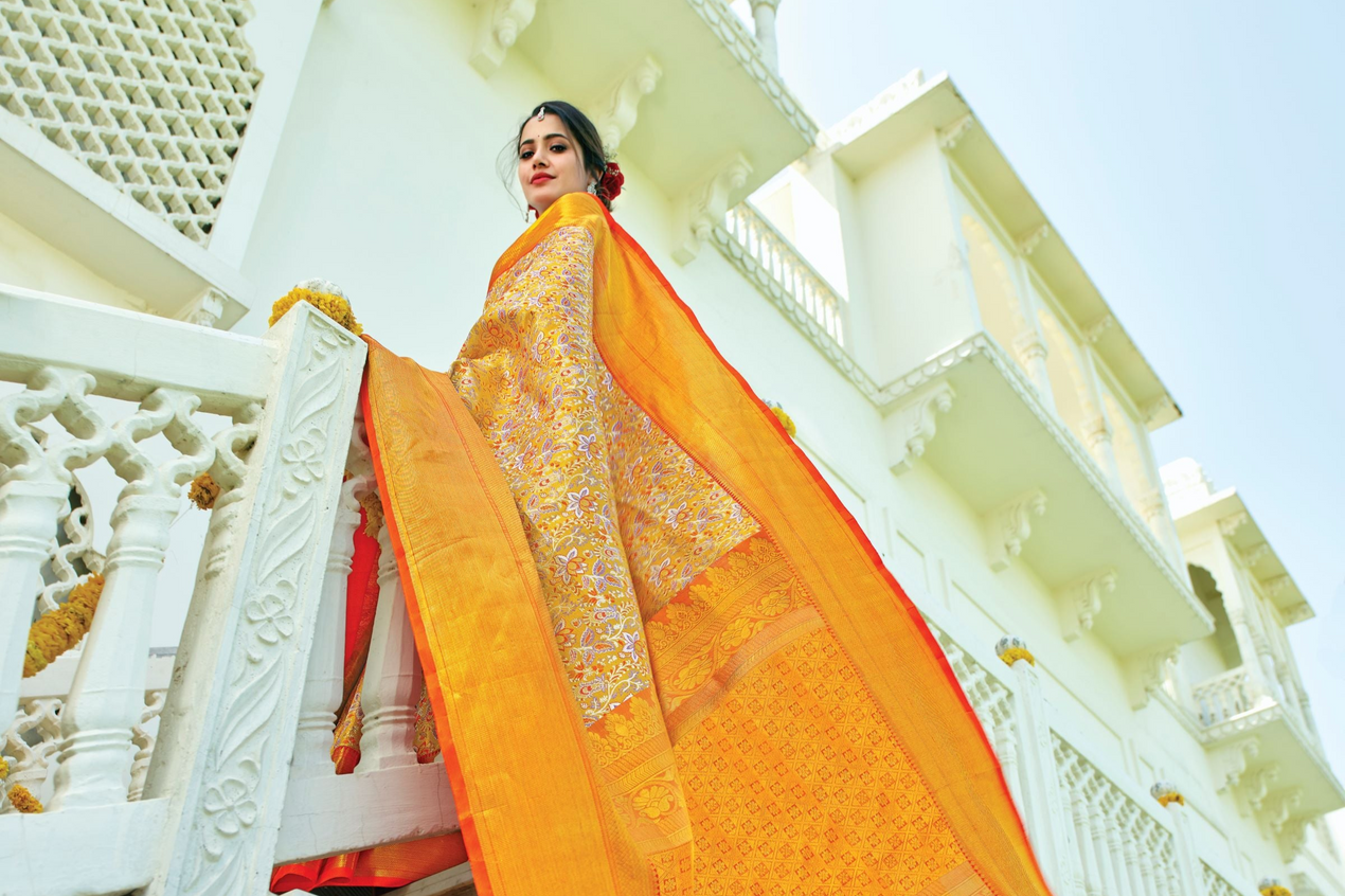 Beautiful Wedding Silk Sarees | Making Every Moment Memorable - RmKV ...