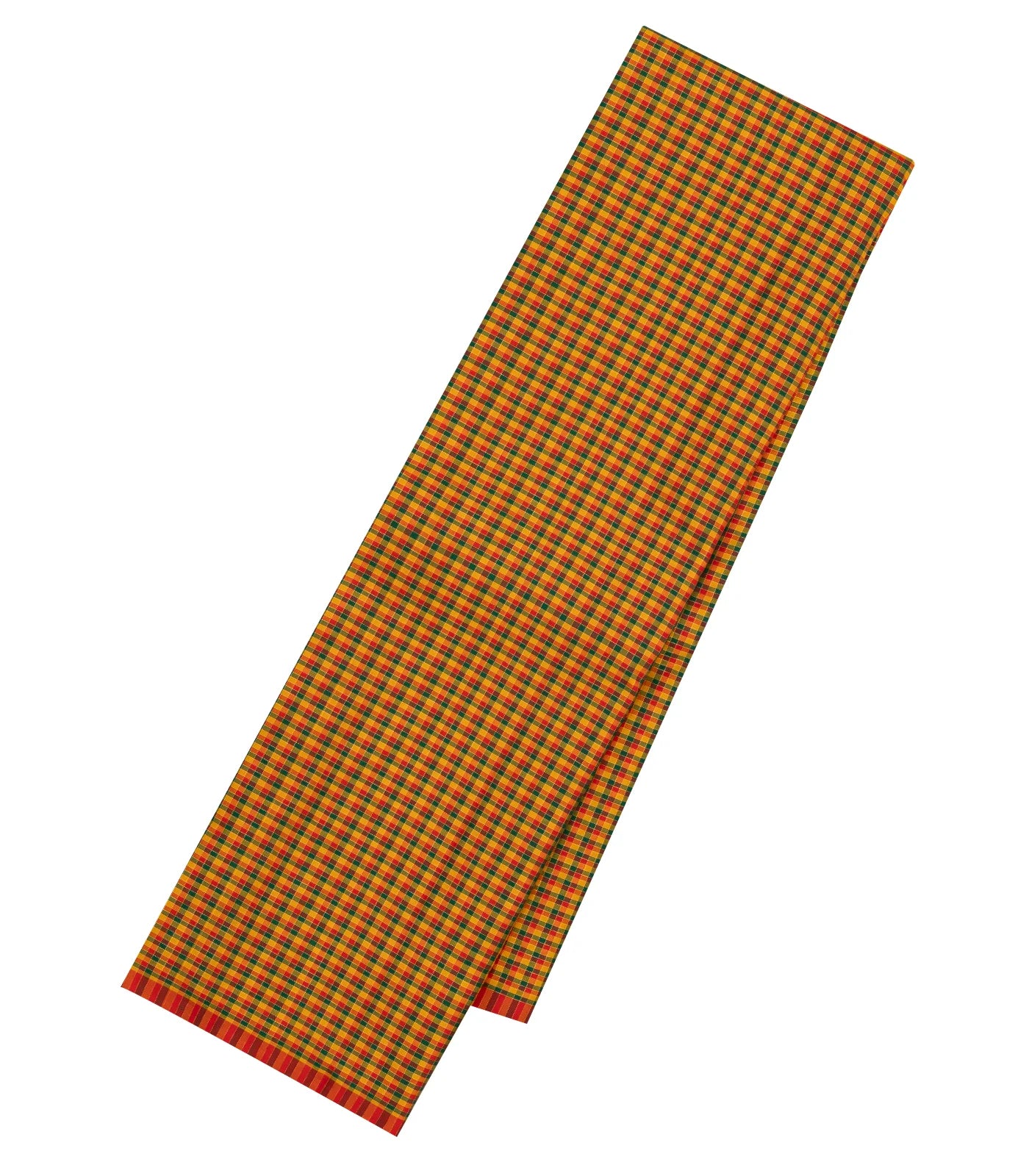 Multi Color Handloom Kanchipuram Silk Saree With Checks-KA13703 – RmKV ...